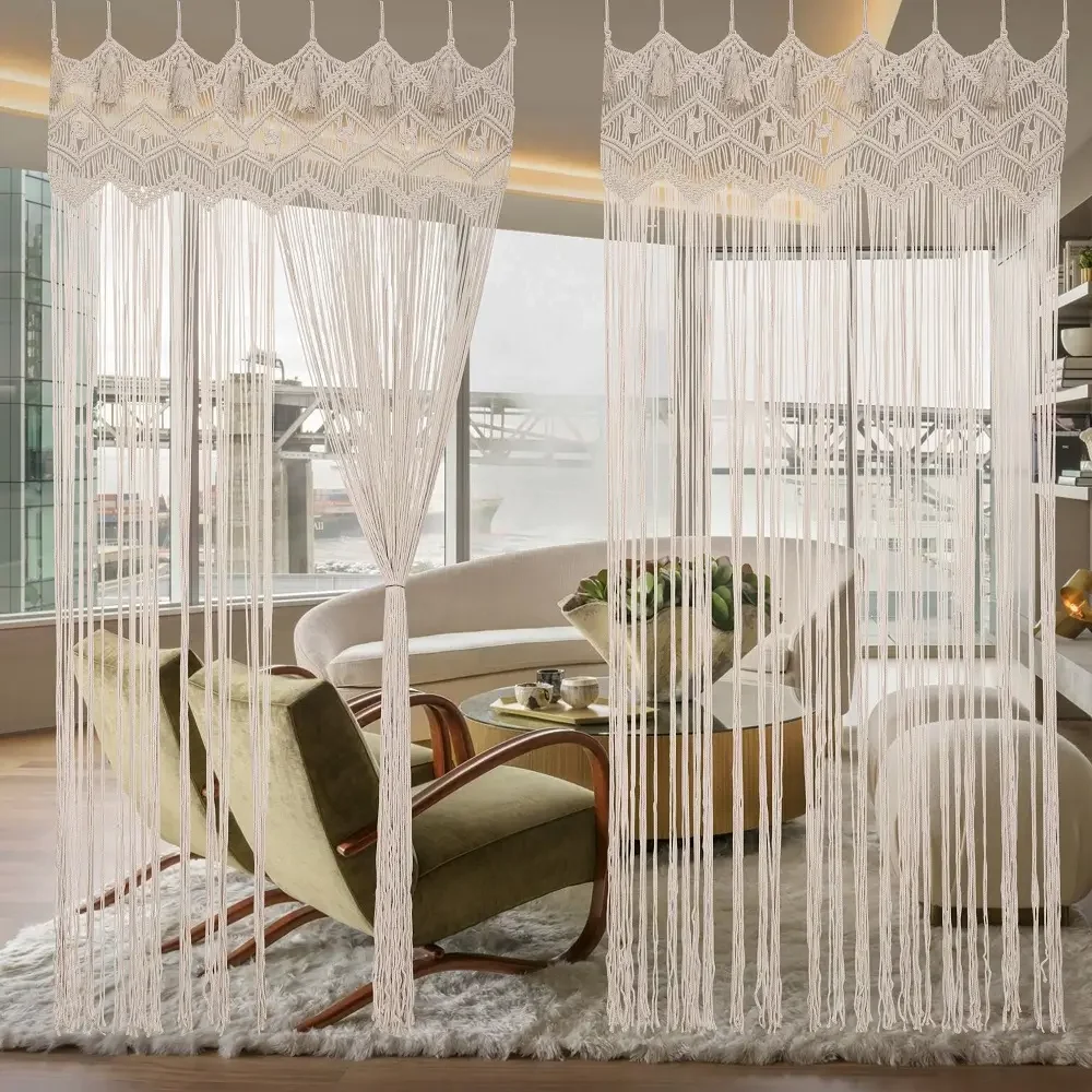 Buy Premium Macrame Curtains in Dubai & Abu Dhabi | Shop Now!